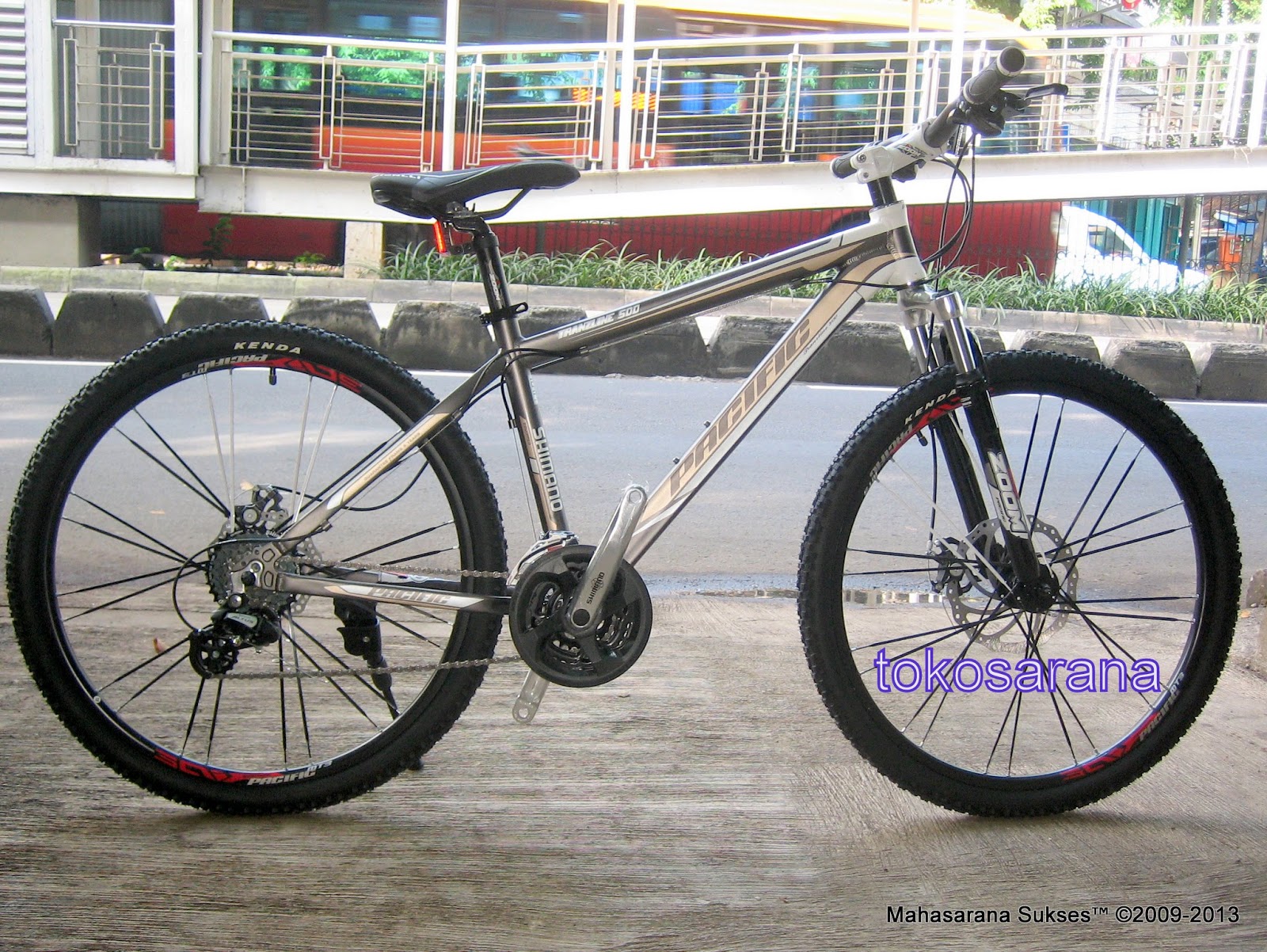 Sepeda Gunung Pacific Tranzline500 24 Speed Shimano Shifter 26 Inci ...