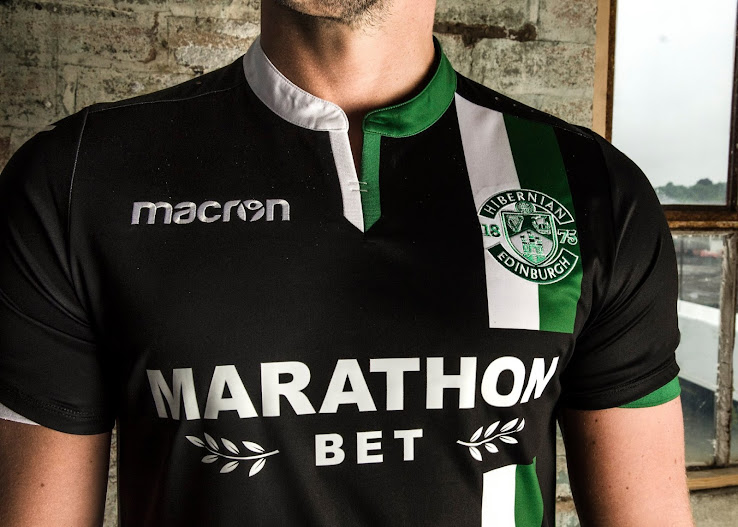No More Nike | Macron Hibernian FC 17-18 Home & Away Kits Released ...