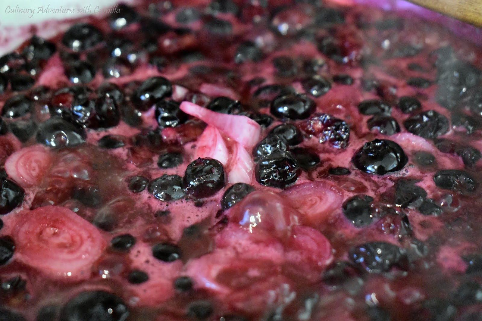 Curry Burgers with Blueberry Chutney and Coconut-Lime Slaw # ...