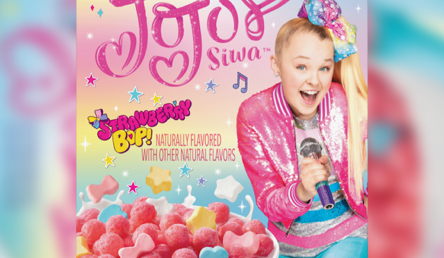 NickALive!: General Mills to Release 'JoJo Siwa Strawberry Bop!' Cereal ...