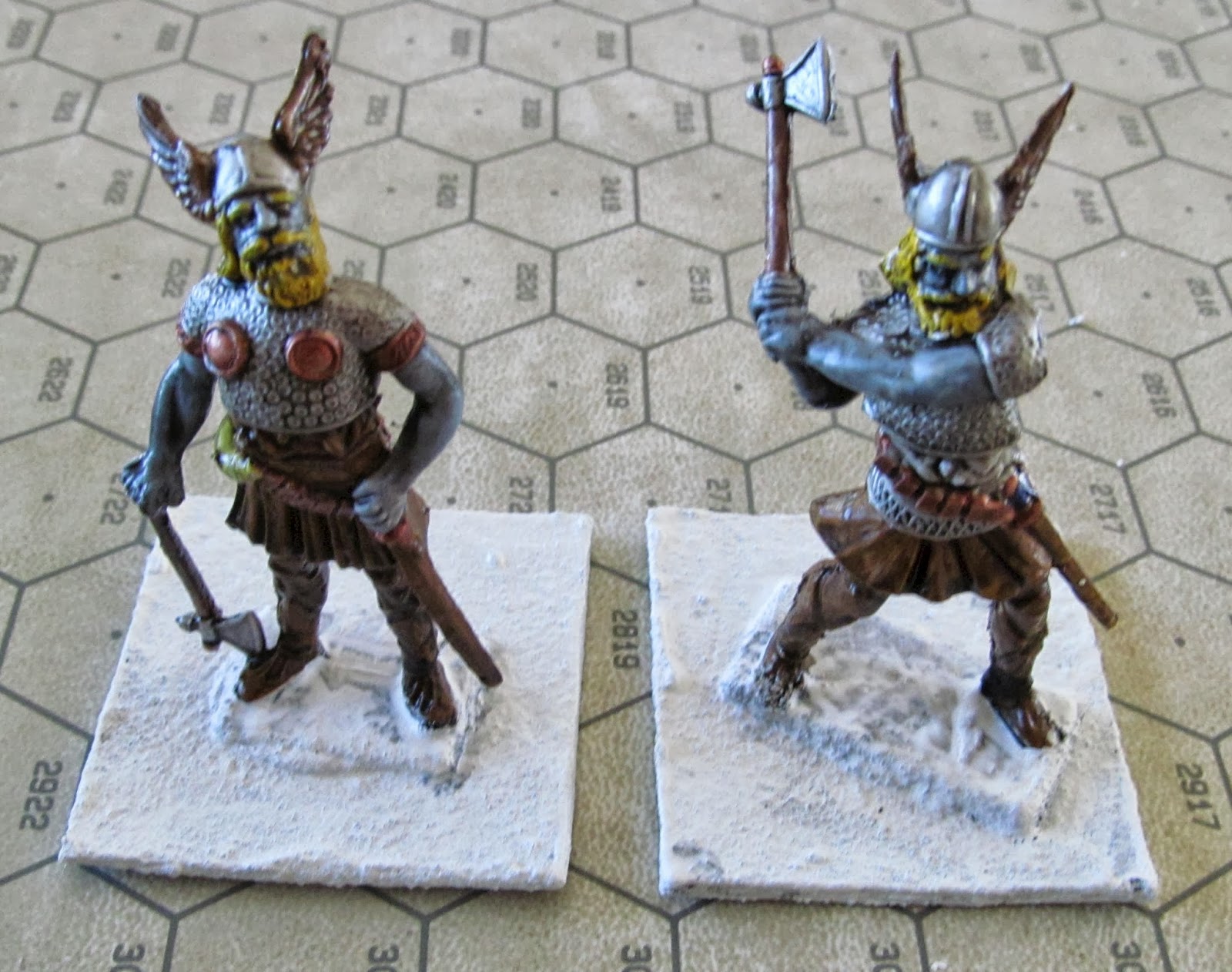Slag Productions: 60mm Frost Giants using injection-molded, Cherilea ...