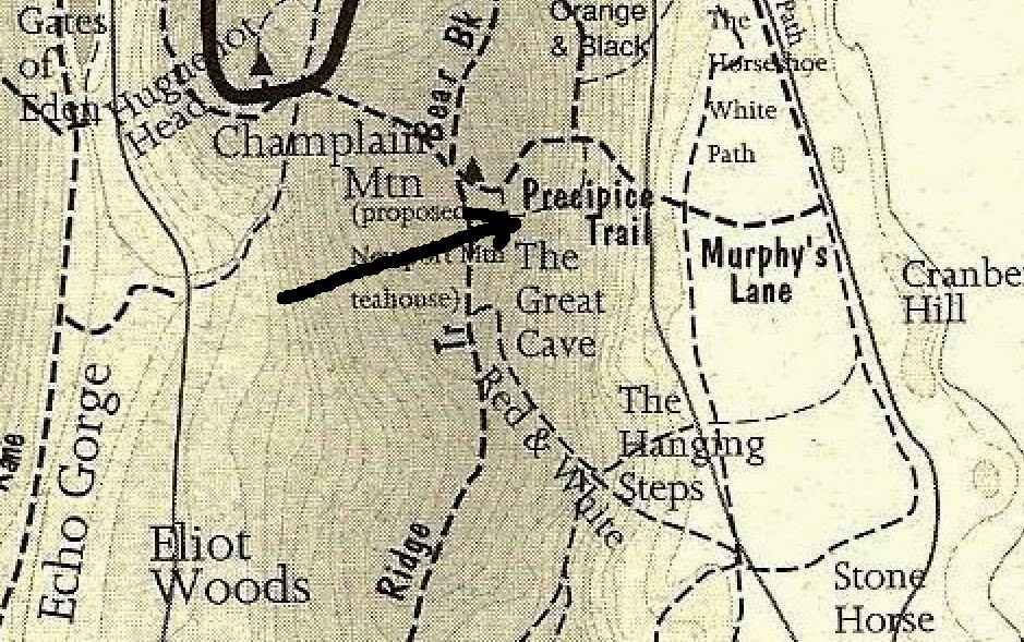 OLD MAPS OF ACADIA NATIONAL PARK: STORY OF THE GREAT CAVE OF ACADIA ...