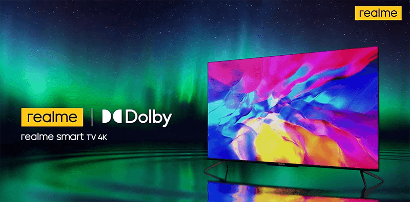 realme smart TV 4K series with Dolby Home Cinema now official in India