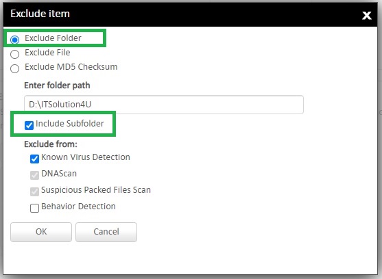 IT Support Solution How To Exclude Files Or Folder Using Seqrite EPS Console ITSolution4U it-support-solution-how-to-exclude-files-or-folder-using-seqrite-eps-console-itsolution4u