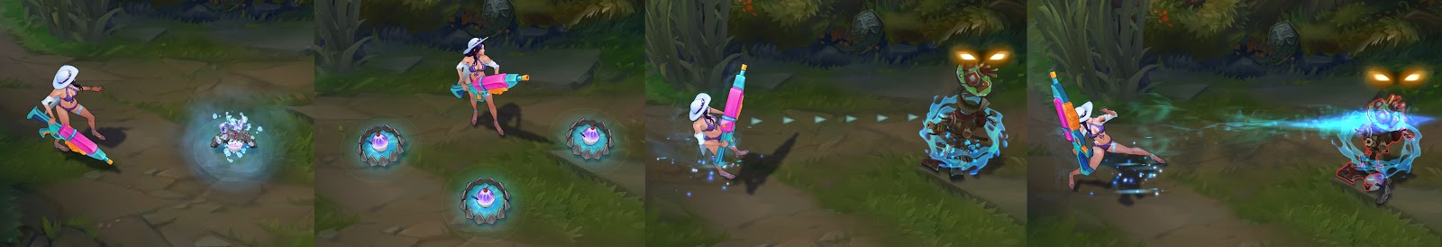 Trzy nowe skórki z serii Pool Party, rework Akali | League of Legends ...