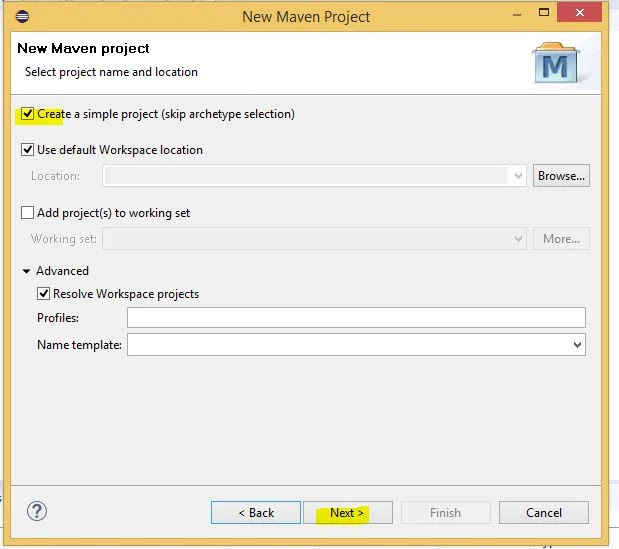 How to create Maven Spark project in Eclipse(Using Java)