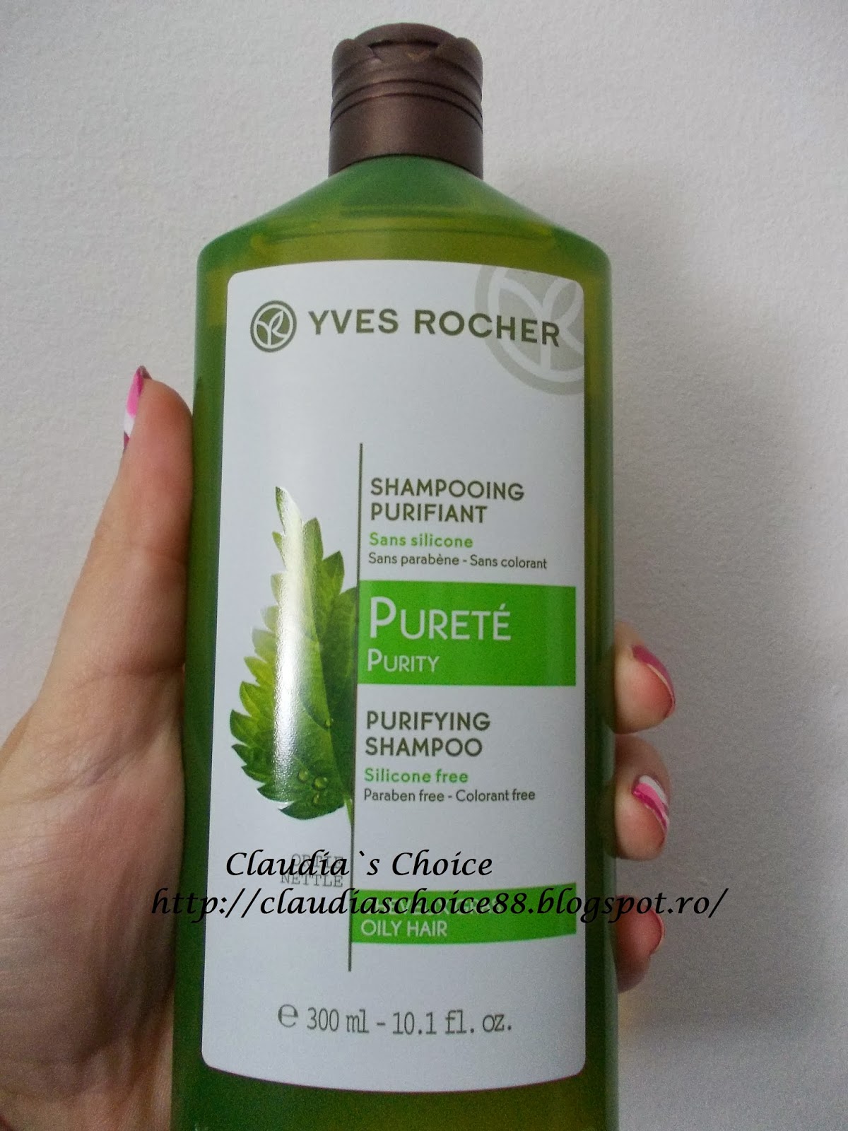 Review: Sampon Purete pentru par gras Yves Rocher | Claudia`s Choice