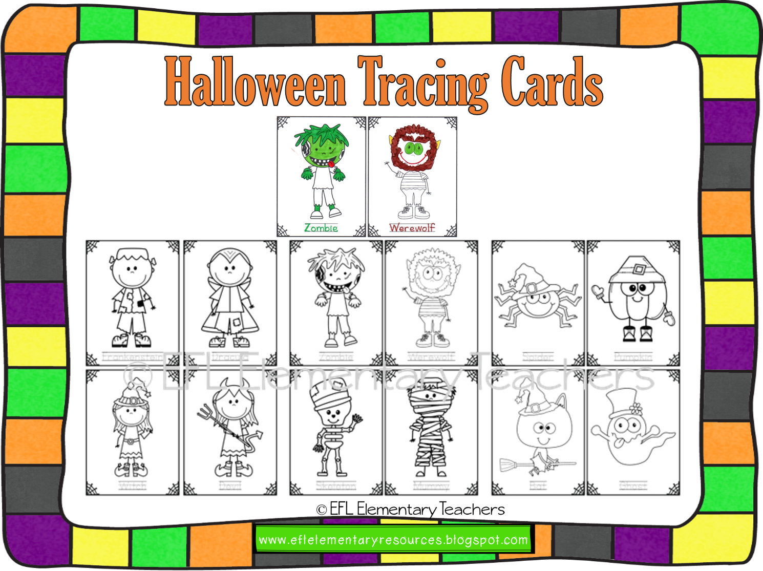 EFL Elementary Teachers: Halloween Activities for the ESL student