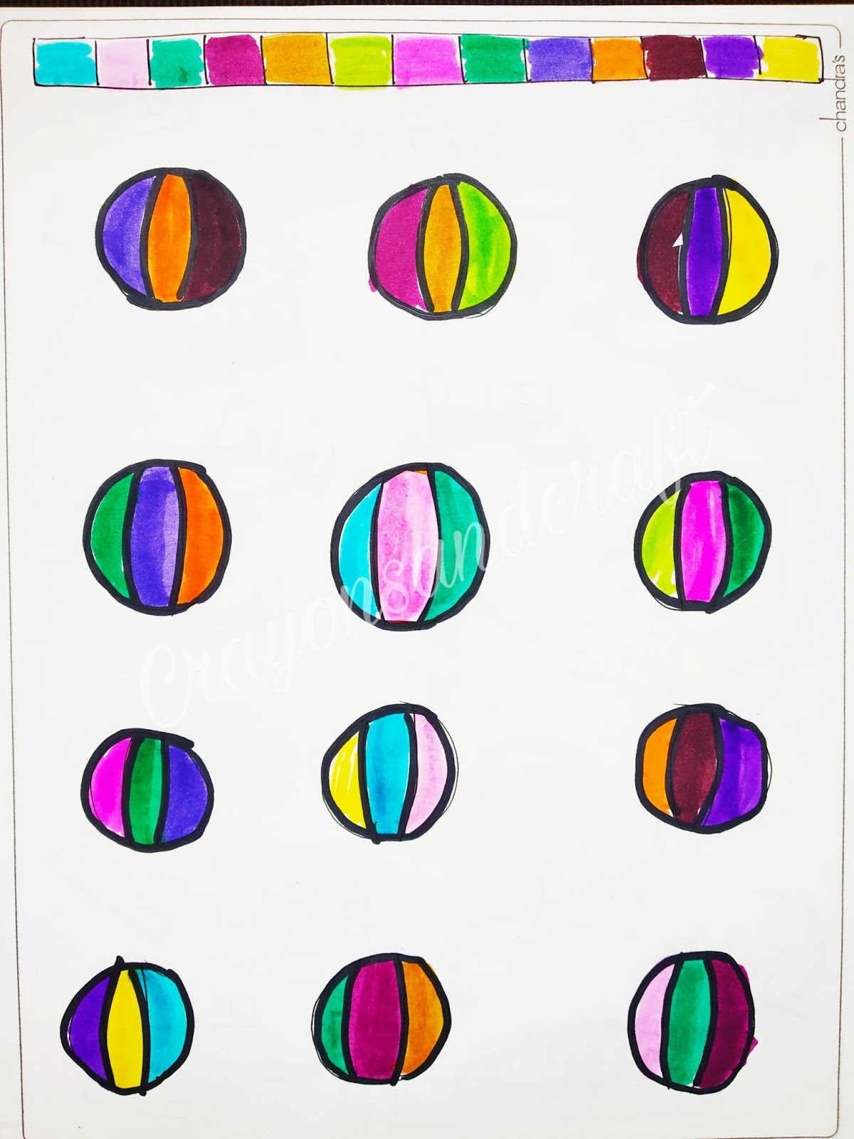 Crayons and Craft: Colour the Balls..