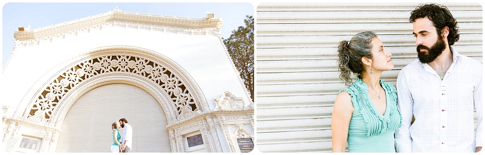 Evelyn and Angel: Balboa Park Engagement Session - Jen Z Photography