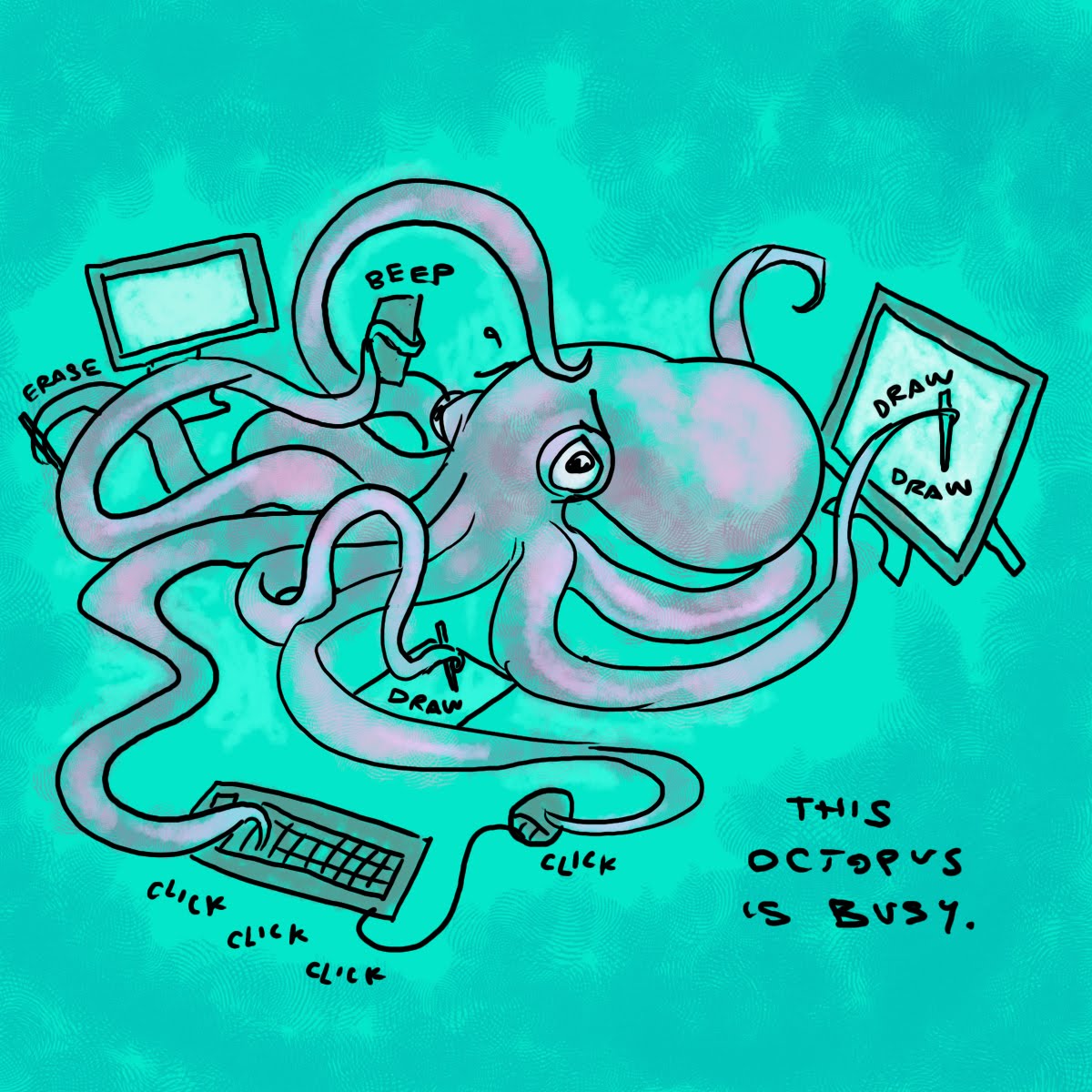SPACE STATION NATHAN: The Busy Octopus
