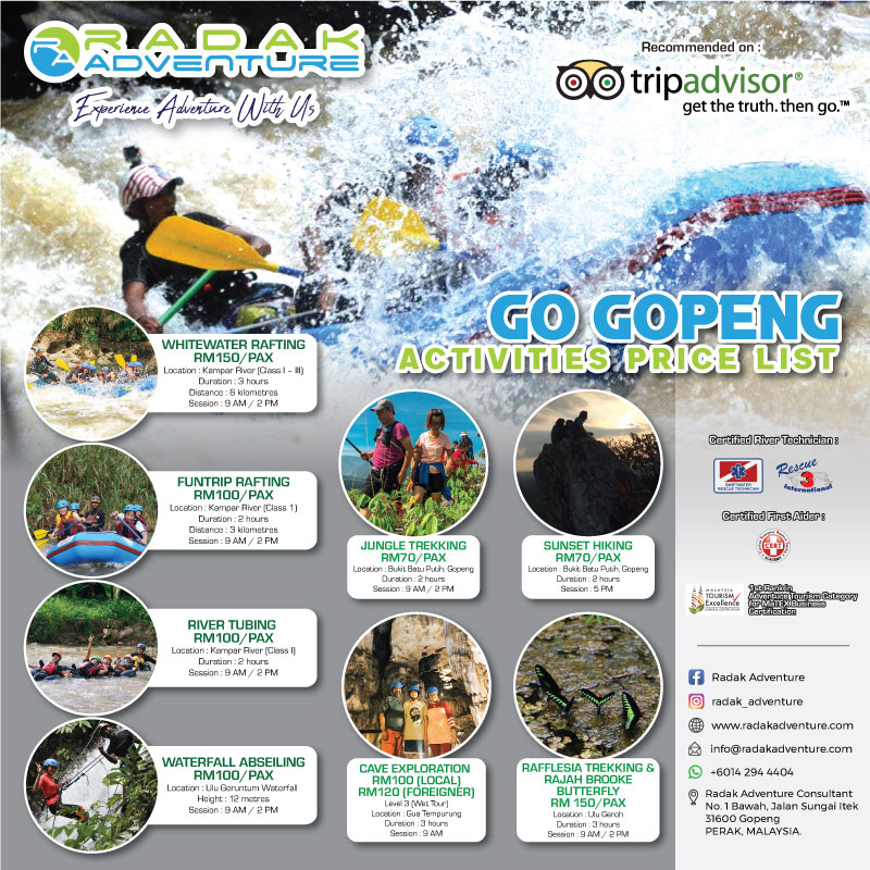 Design Banner Radak Adventure | Design For Daawah | Tempah Design Murah ...