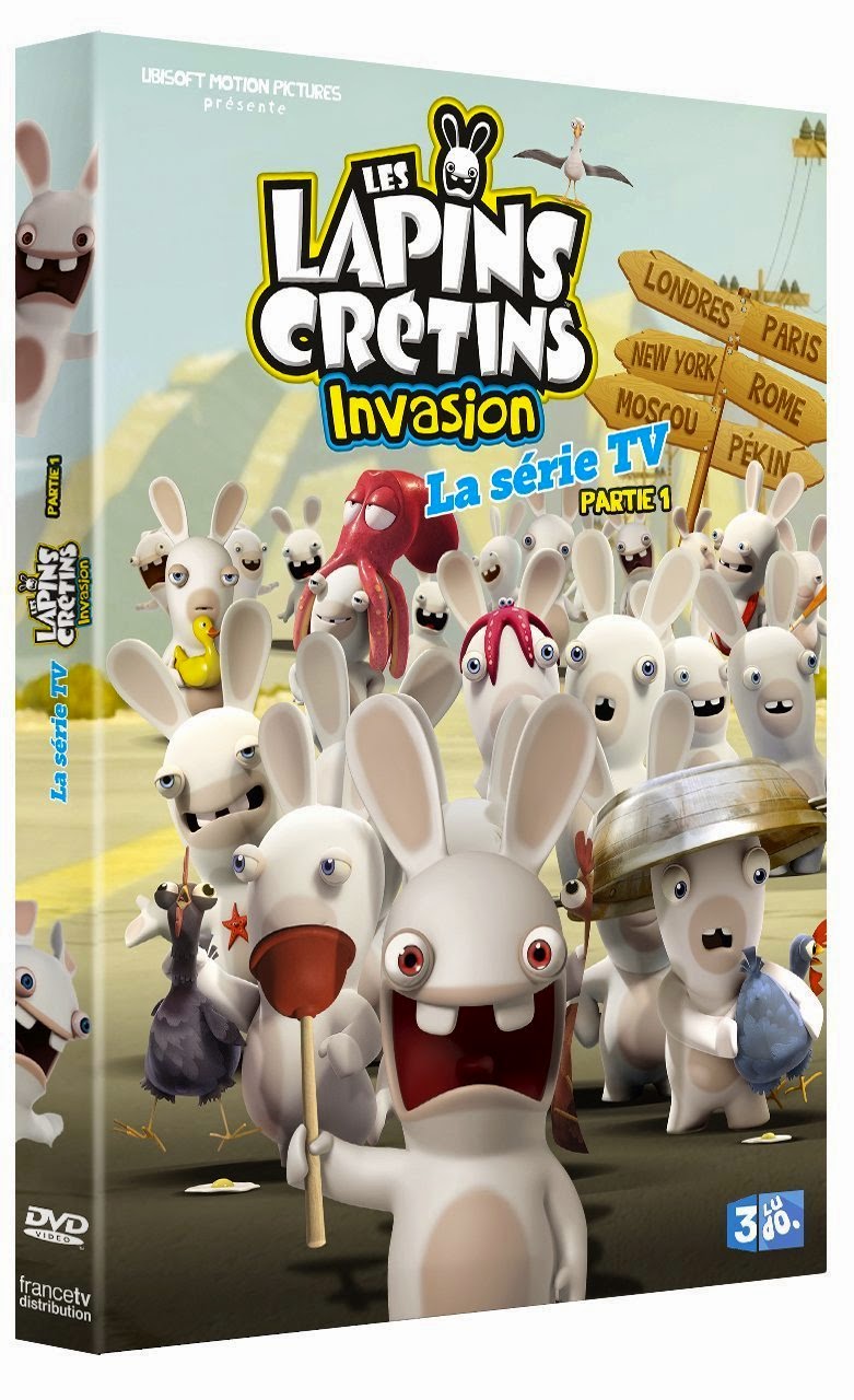 Goodies Les Lapins Crétins: DvD : Les Lapins Crétins : Invasion Partie 1