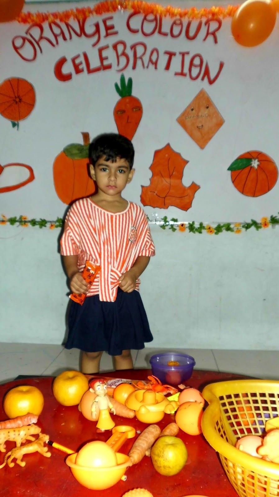 ORANGE COLOUR DAY CELEBRATION - PLAY GROUP & NURSERY | T.I.M.E KIDS PRE ...