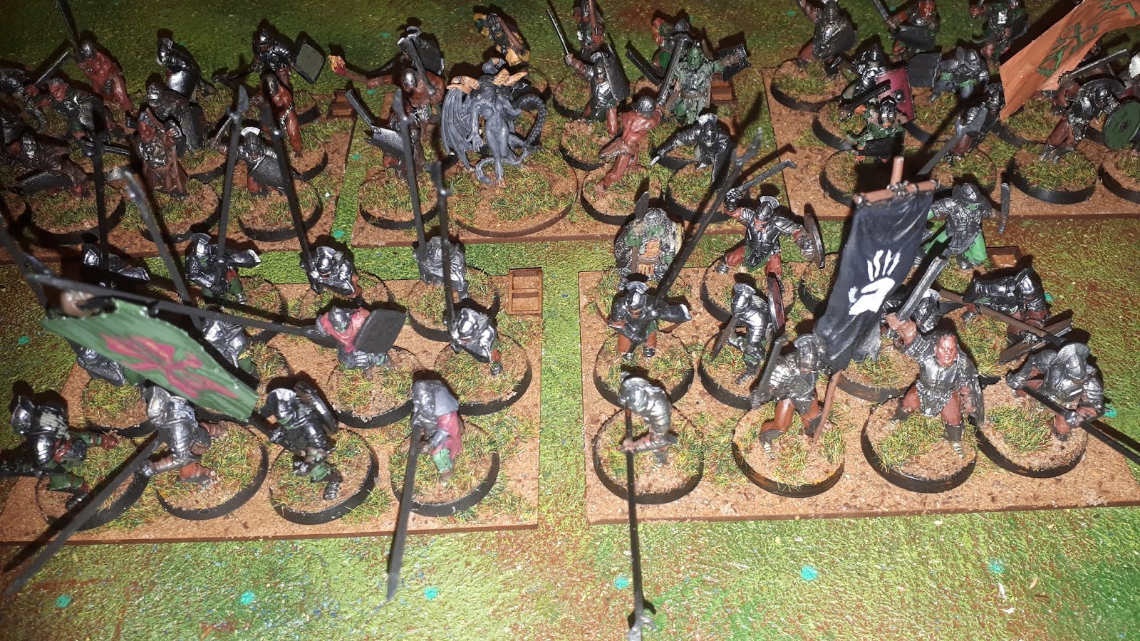 Scotty's Wargaming: Orcish left wing