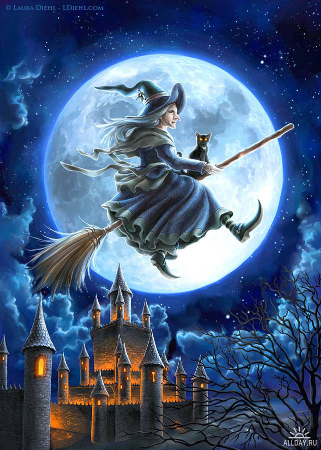 Mes Images: La Sorcière Tableau