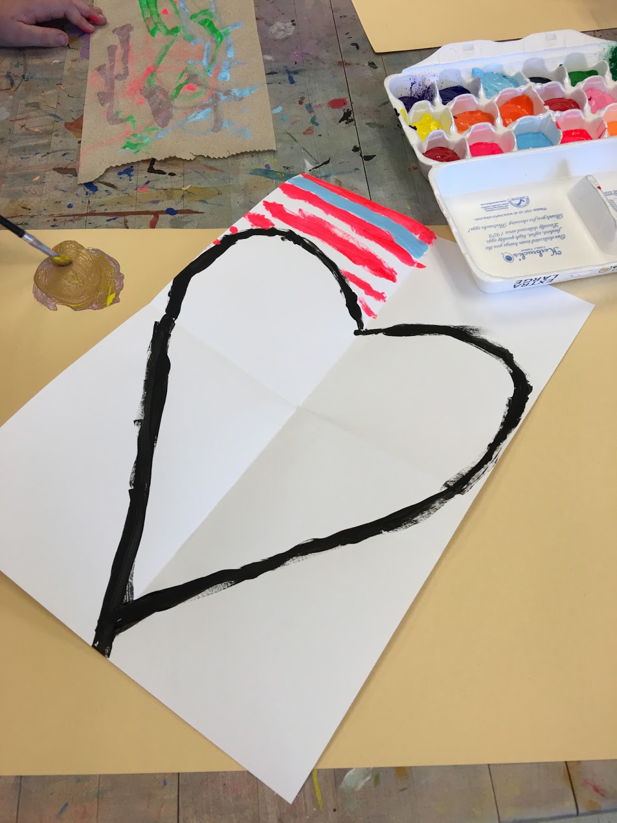 Art Room Blog: 4th Grade 4 Part Heart...