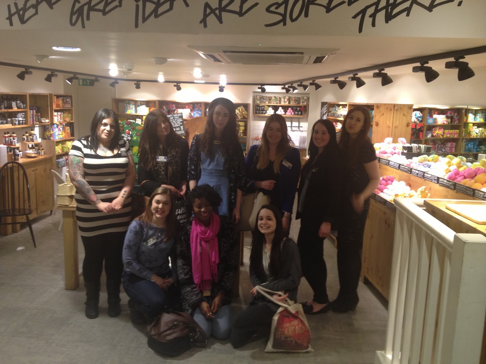 Bellini Beauty: Lush Nottingham Bloggers Event