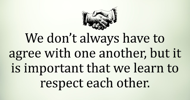 Awesomequotes4u.com: We learn to respect each other