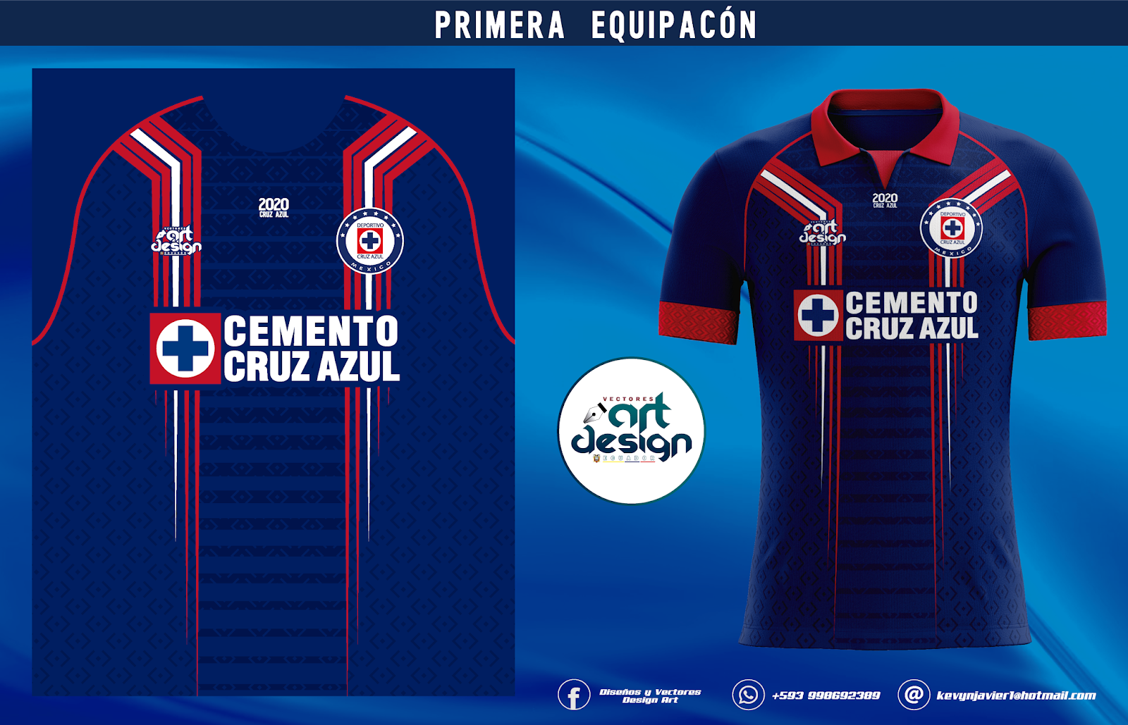DISEÑOS Y VECTORES DESIGN ART: Cruz Azul