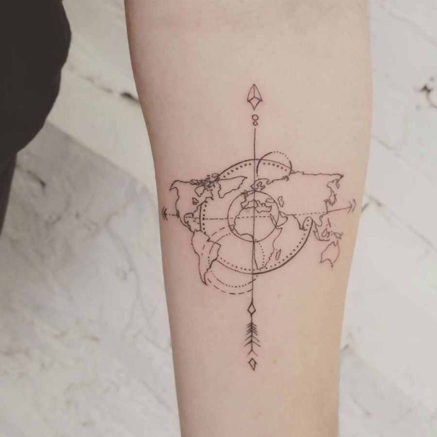 The Tattoo World : Travel Tattoos with Meanings