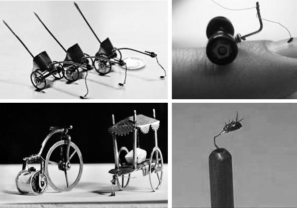 Real Life Is Horror: extraordinary exhibition of industrious fleas: