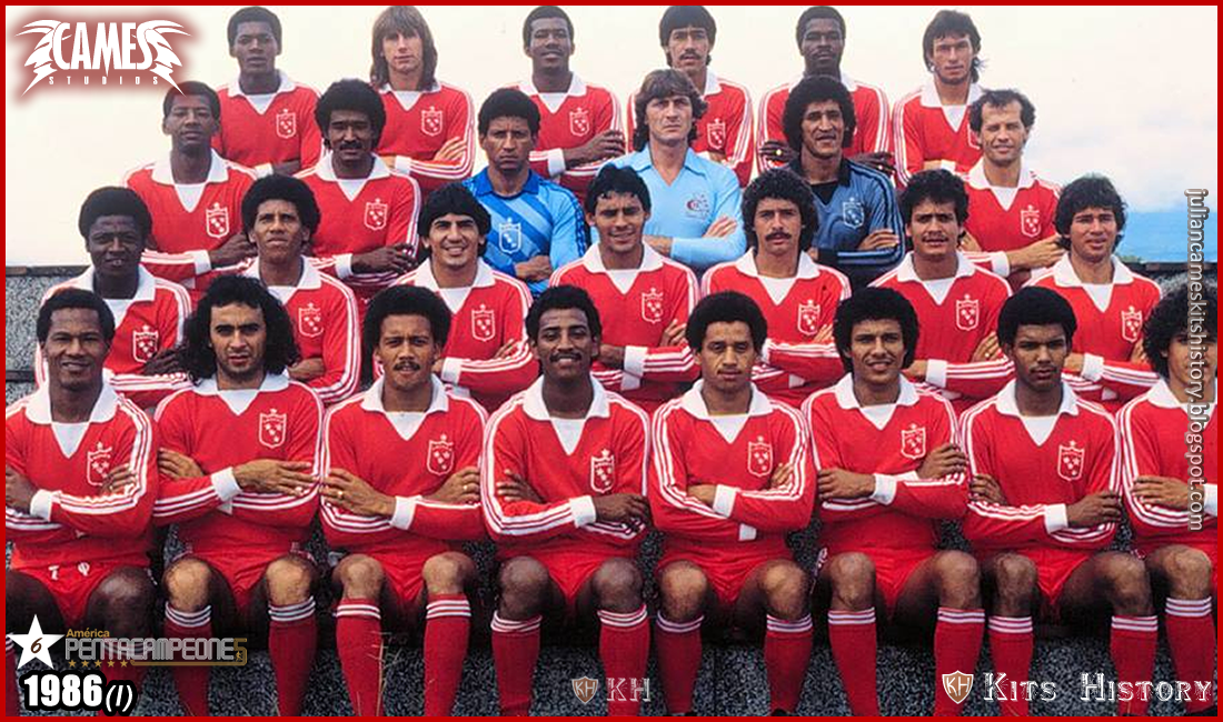 JulianCames Kits History: América de Cali - 1986(I)