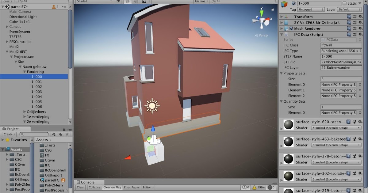Getting BIM data into Unity (Part 8 - Strategies to tackle IFC)