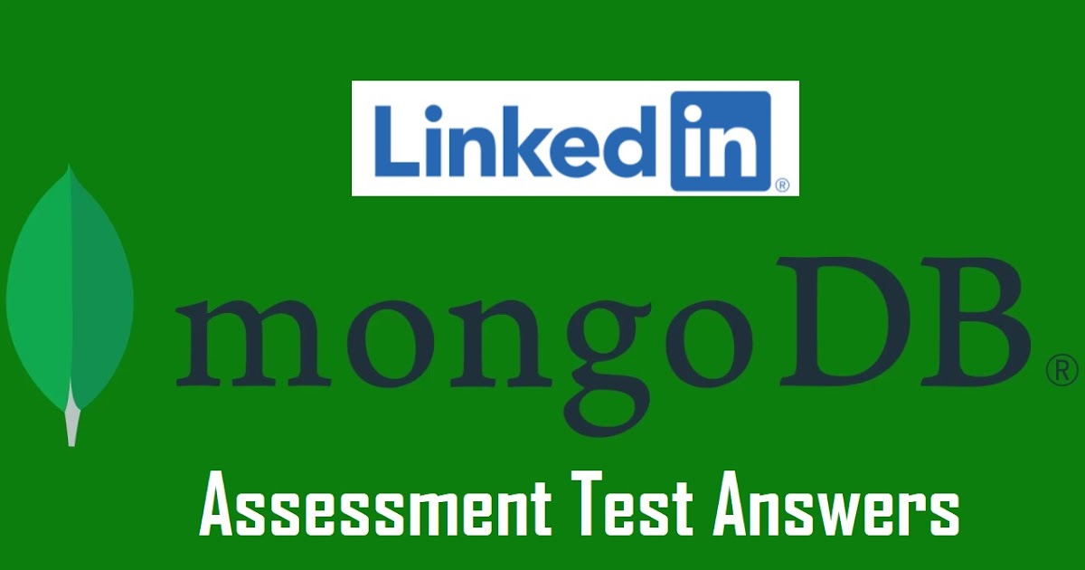 MongoDB LinkedIn Assessment Answers - LinkedIn MongoDB Quiz Answers 2021