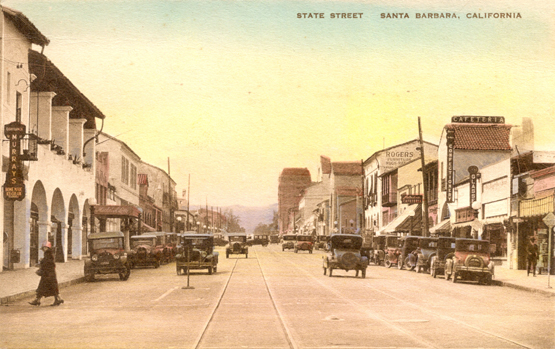 Postcards Etcetera: Santa Barbara, California - 1920's