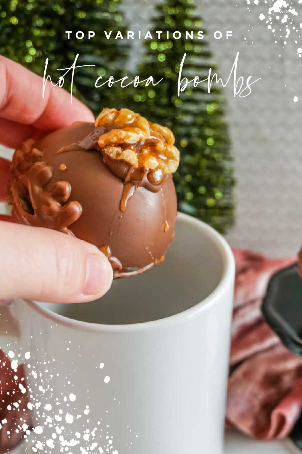 Turtle Holiday Hot Cocoa Bombs