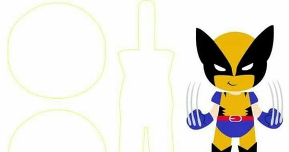 Wolverine Free Printable Template. - Oh My Fiesta! for Geeks