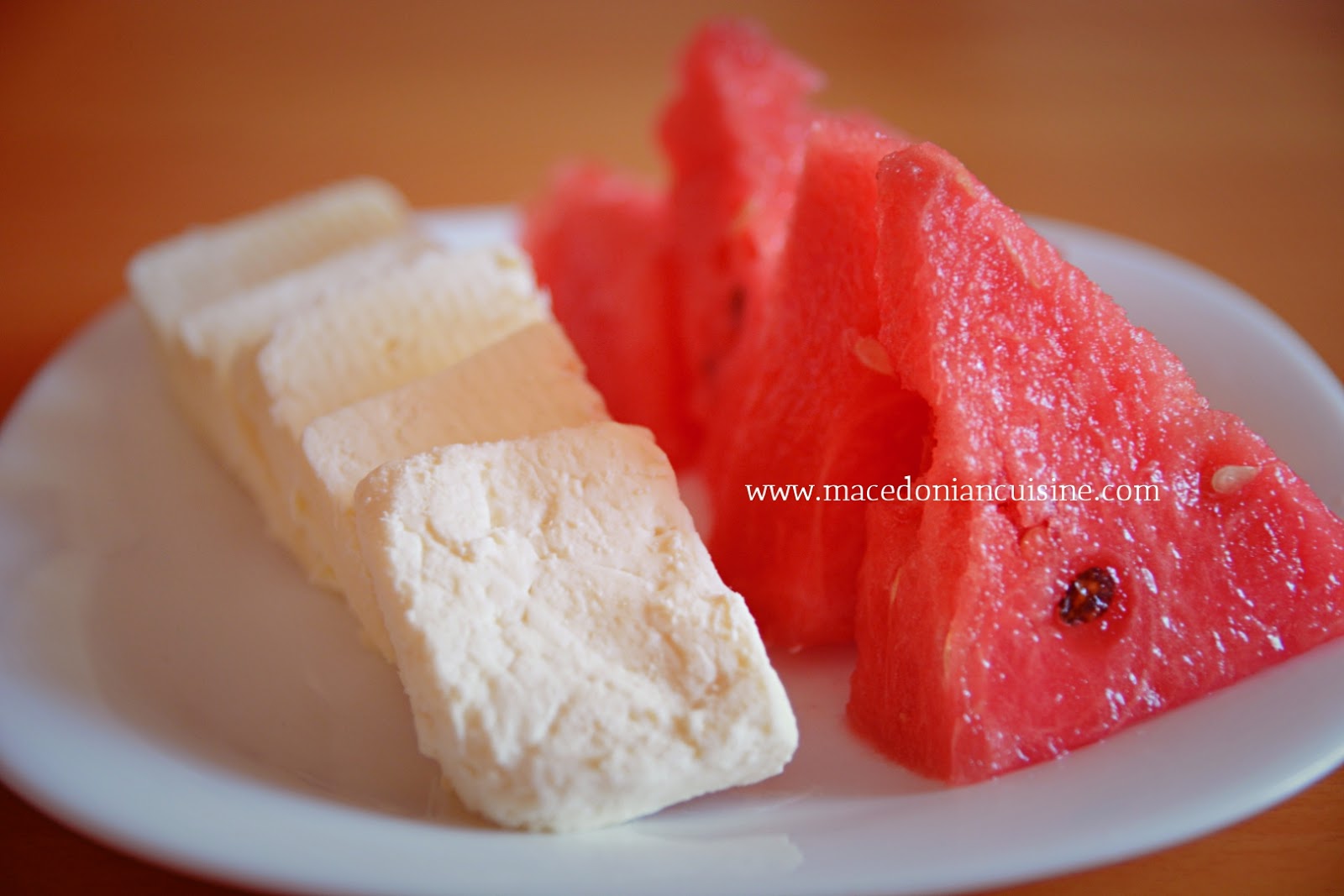WATERMELON AND WHITE CHEESE - PERFECT SUMMER COMBINATION ~ Macedonian ...
