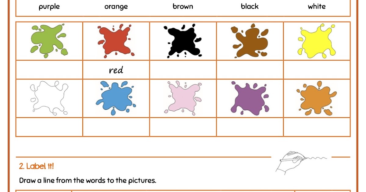 Teacher Inma: WORKSHEET ABOUT COLOURS