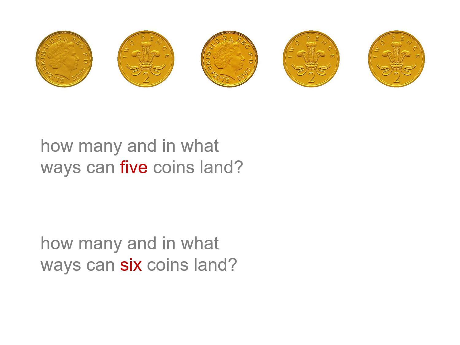 MEDIAN Don Steward mathematics teaching: probability with coins