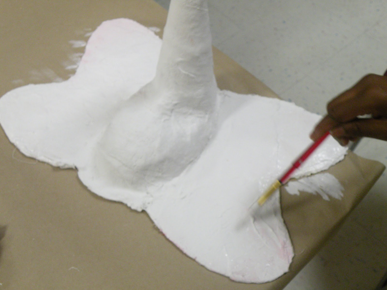 The New Adventures of Old Ms. B.: Plaster Gauze Masks