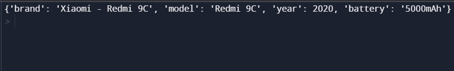 Geek4Tutorial.com: Dictionaries in Python