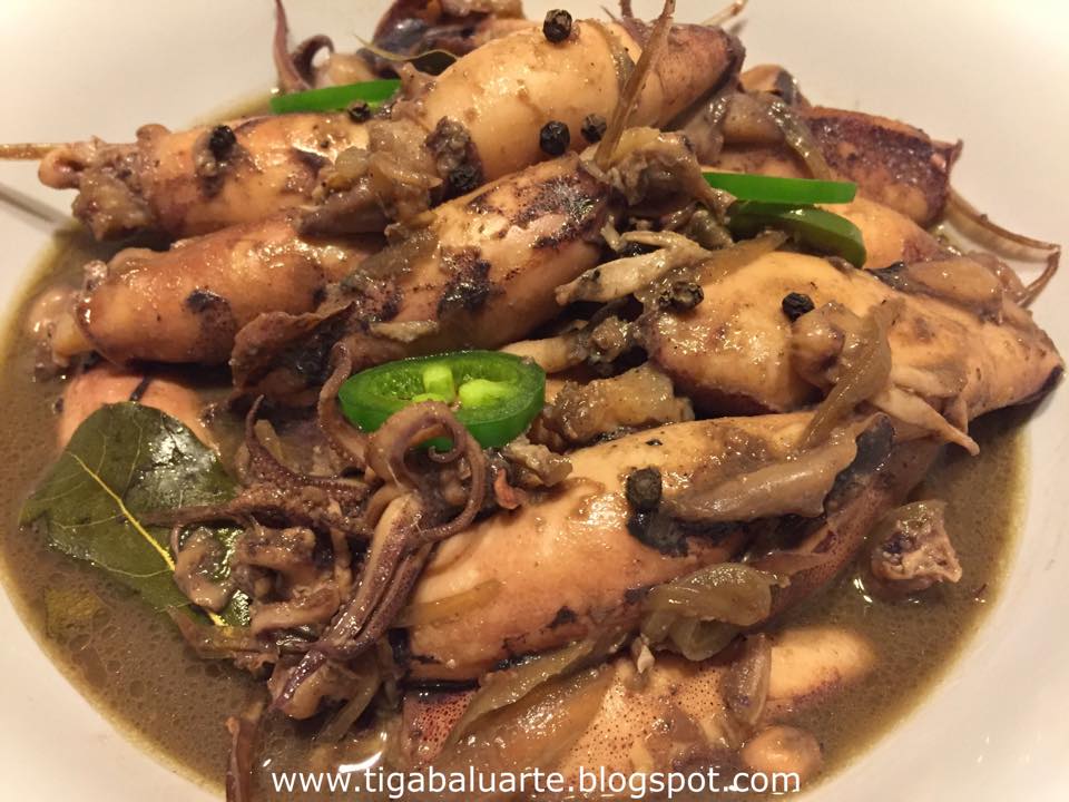 Adobong Pusit Recipe