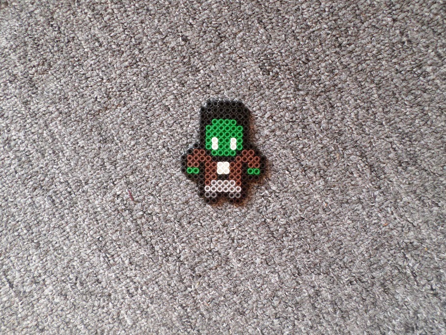 Long Black Fingers : Movie Themed Perler Beads