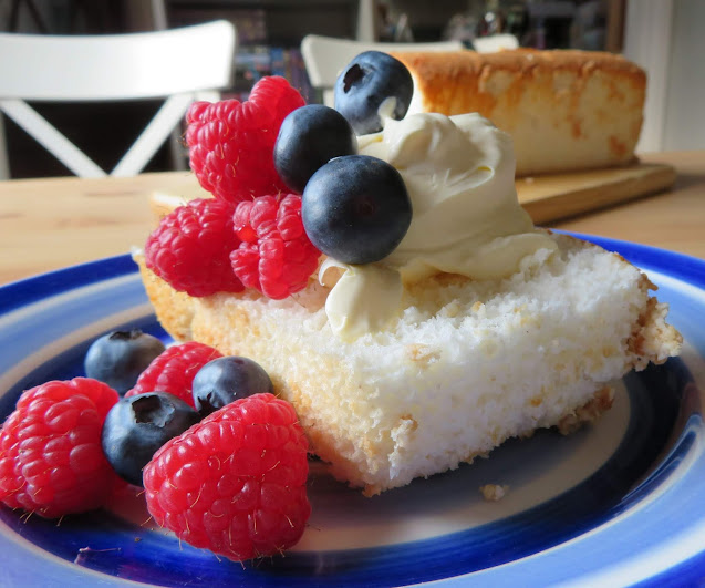 Angel Food Cake for two | The English Kitchen