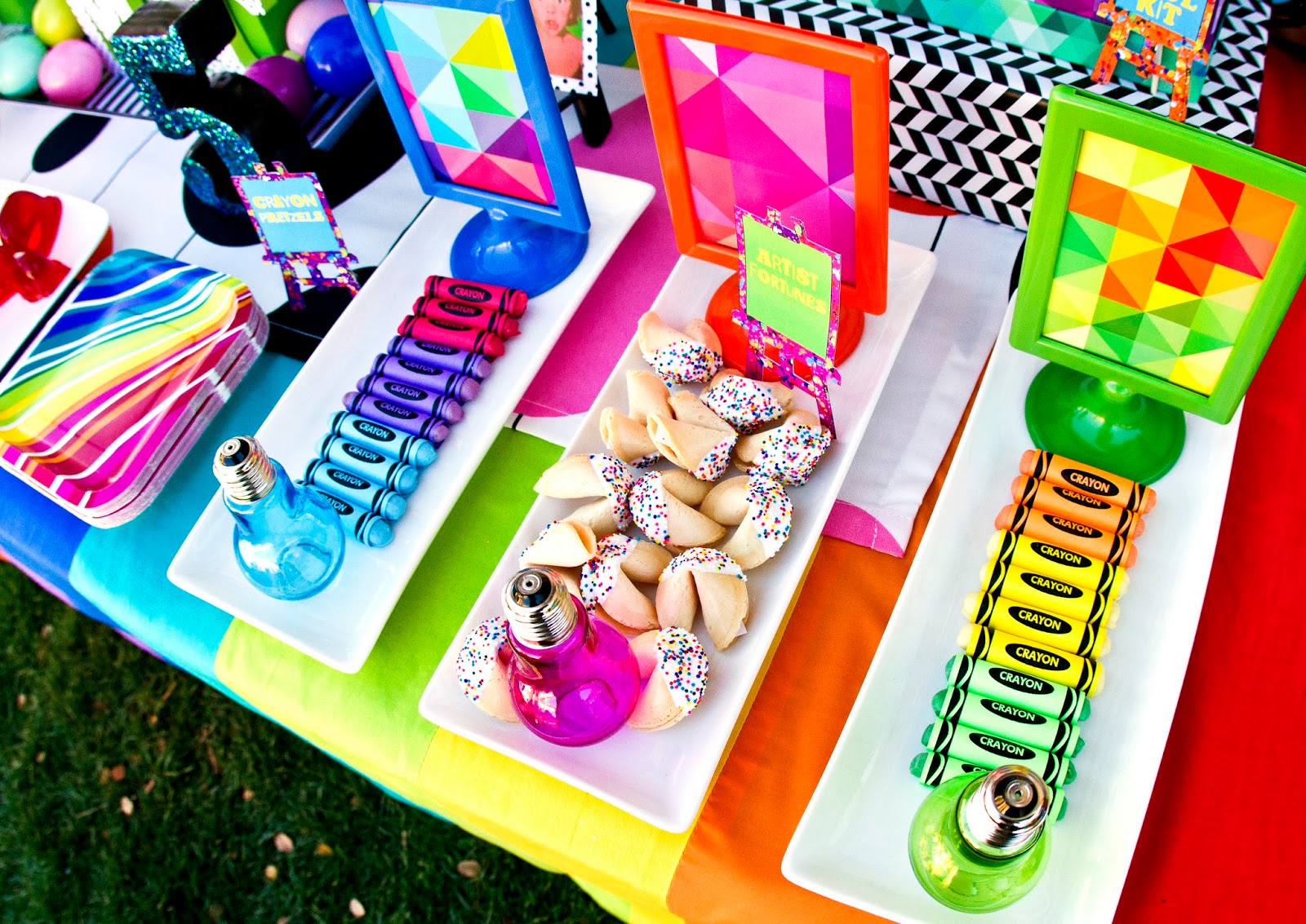 Miss Party Mom: {Cormac's POP Art Party!} & Learning to Work With My ...