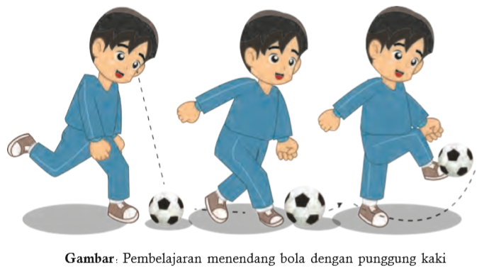 Gerak Spesifik Menendang Bola Dilengkapi Gambar - MaoliOka