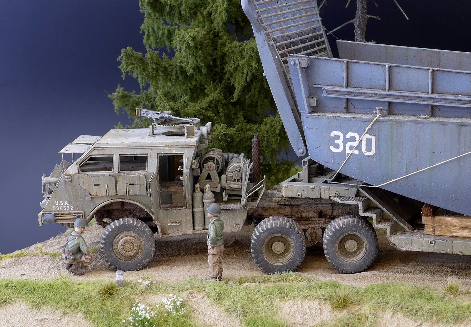 Matejson Models Workshop: "Operation Plunder 1945" - M26 Dragon Wagon ...
