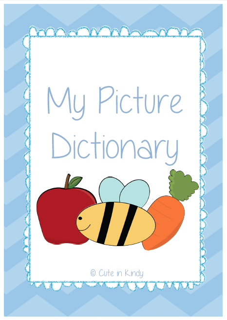 Cute in Kindy: My Picture Dictionary