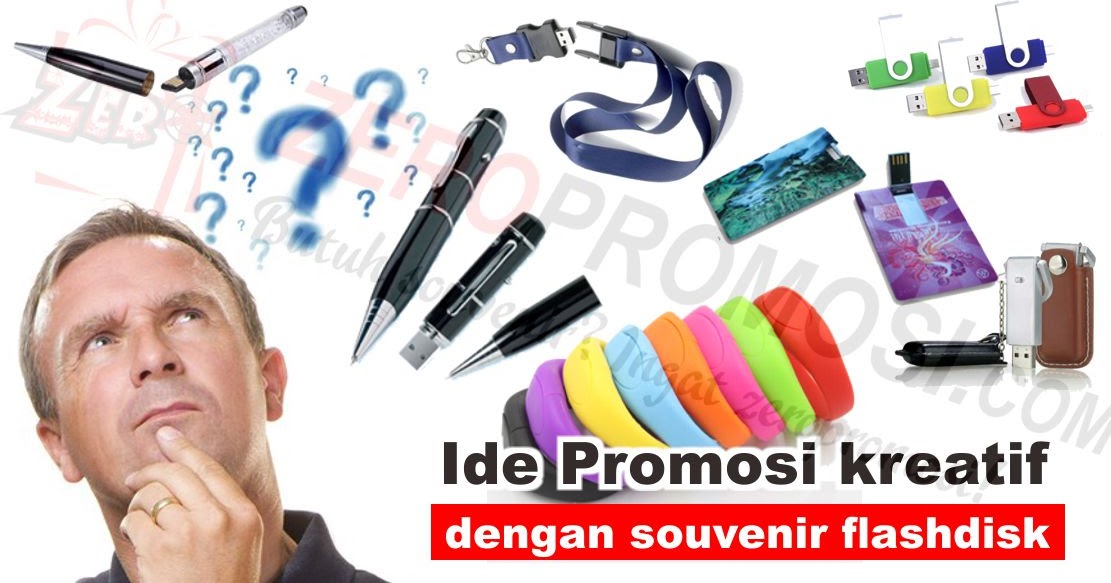 Ide Promosi kreatif dengan souvenir flashdisk | zeropromosi | souvenir ...