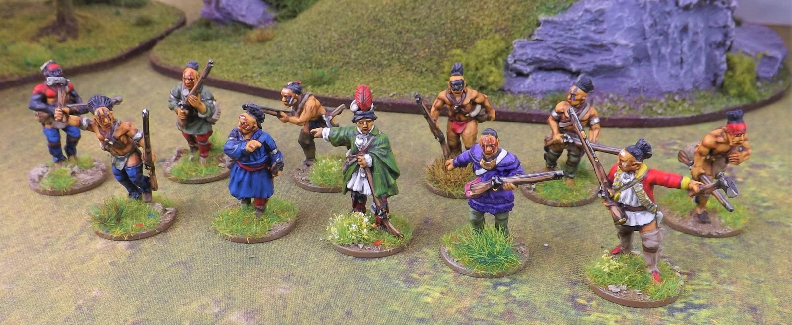 JJ's Wargames: AWI - Butler's Rangers & Iroquois Indians