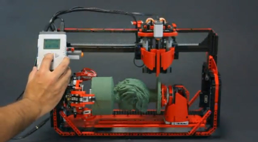 LEGO 360° Milling Machine Present | Machine Tool Concept.