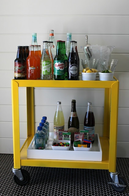 Cotton Candy: Fancy Bar Cart