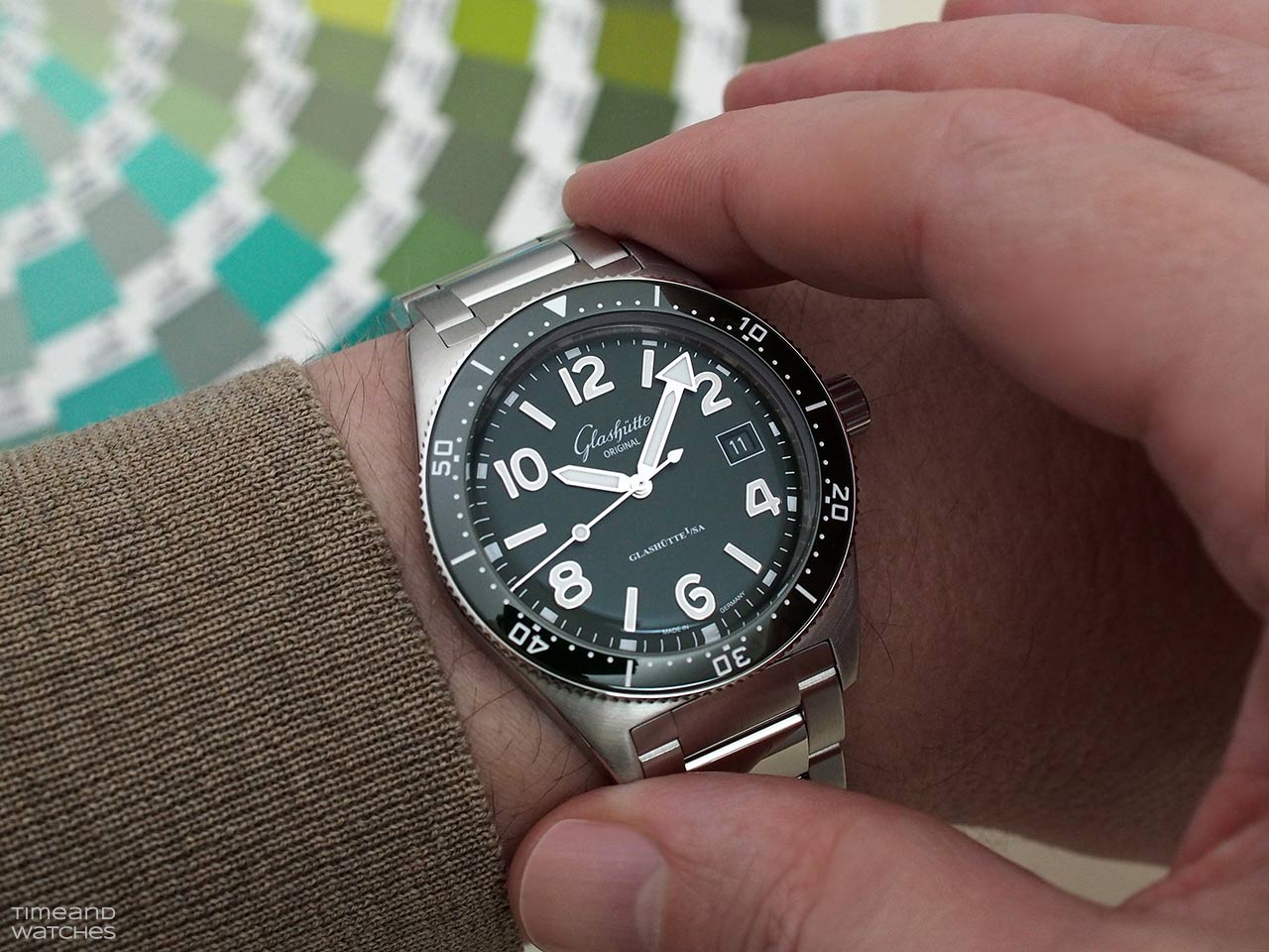 Review: Glashütte Original SeaQ Green | Time and Watches | The watch blog