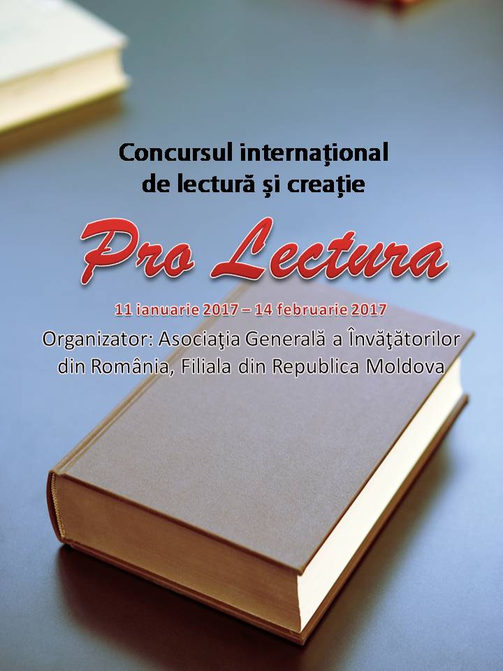 CLASA a IV a 2020-2021: Pro Lectura